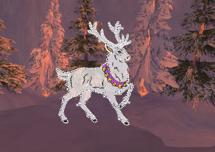 Second Life Marketplace Santas Reindeer
